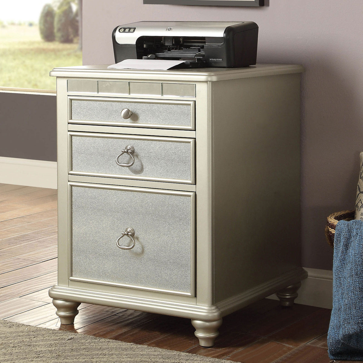 Anne Silver File Cabinet – Island Furniture of Jamaica